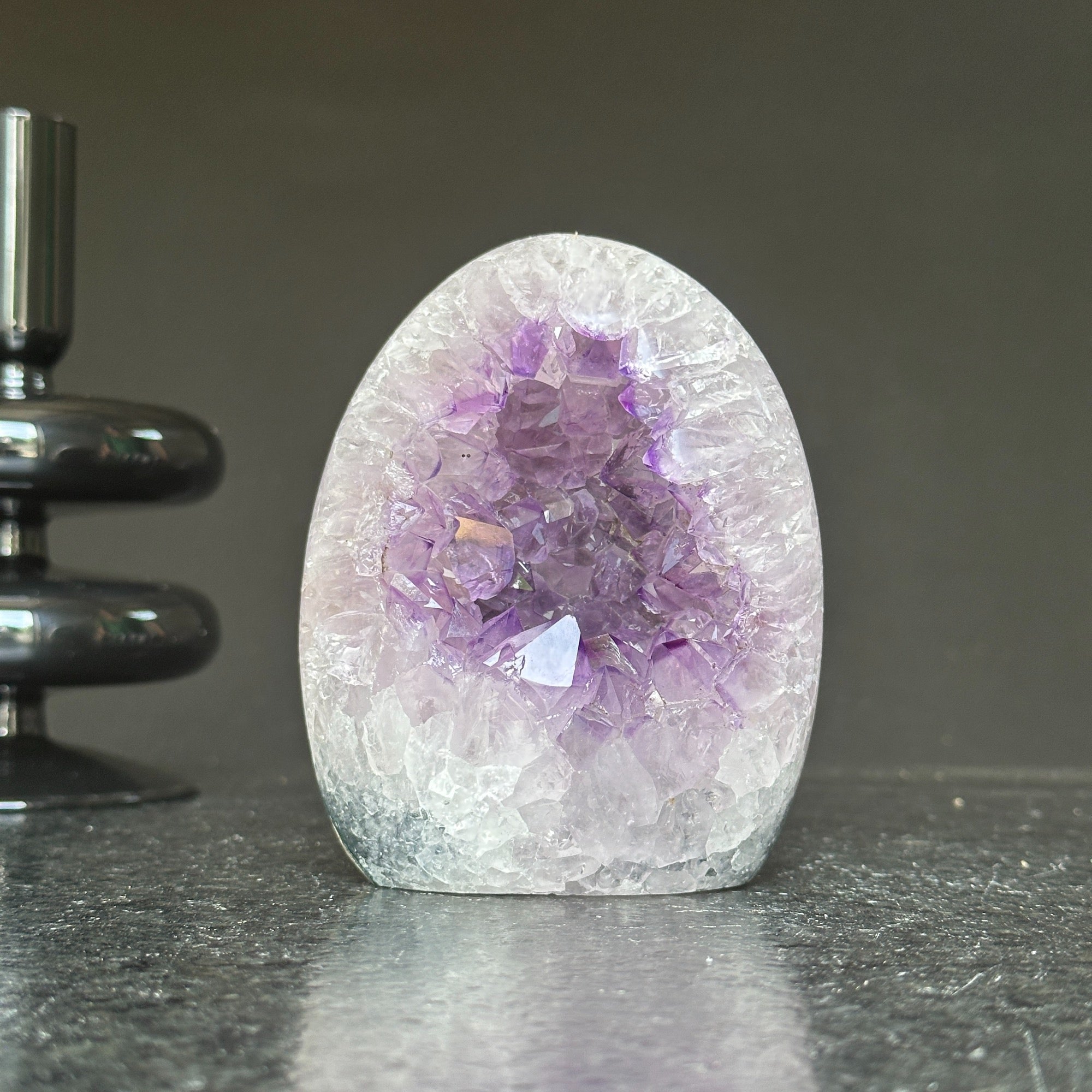 Superb Amethyst with Agate and Quartz formations, 5 in tall Extra Larg ...