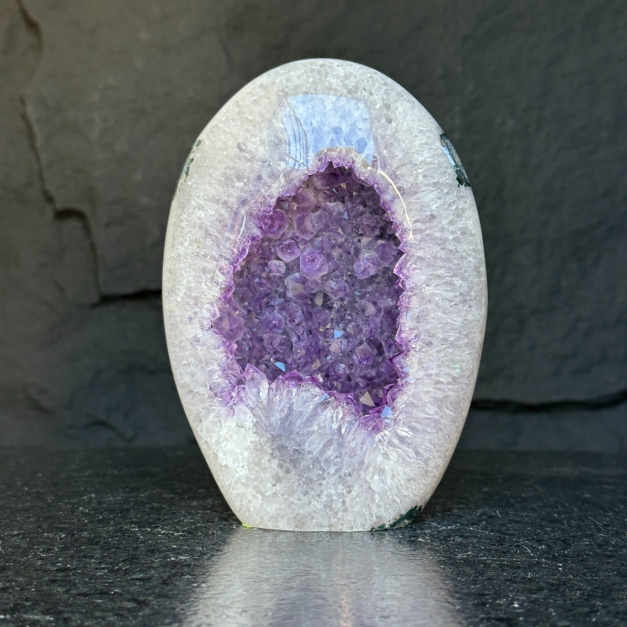 Amethyst Geode Cave, Large Cave shaped, wonderful piece for collectors ...